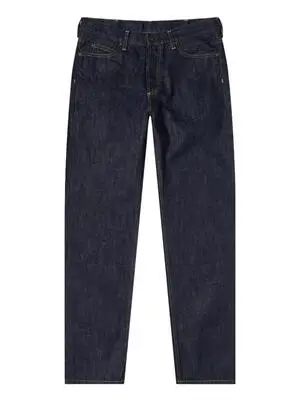 CARHARTT WORK IN PROGRESS Carhartt WIP Straight Leg Denim Jeans With Logo Patch