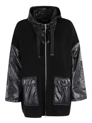 Herno Patchwork Down Resort Jacket - Black
