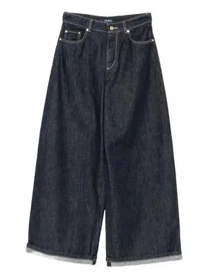 Max Mara Belt Loop Jeans - Black