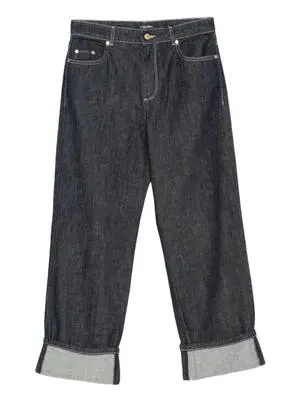 Max Mara Max Mara Belt Loop Jeans Black