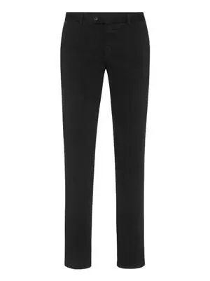 Philipp Plein Appliqué Chinos - Black