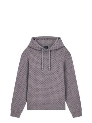 ARMANI EXCHANGE Sweatshirt With Regular Fit In Bonded Stretch Cotton