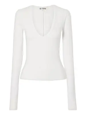 ETERNE Ribbed Jersey T-shirt