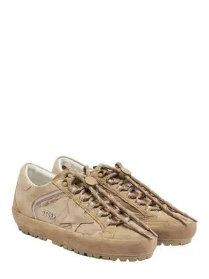 GOLDEN GOOSE Golden Goose Super-Star Ski Suede Sneakers