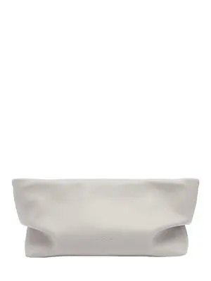 AESTHER EKME Nina Mini Leather Clutch - Grey