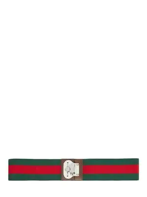 Gucci Web Stripe Luggage Strap - Multicoloured