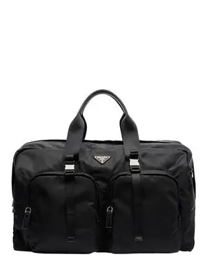 Prada Re-nylon Duffel Bag - Black