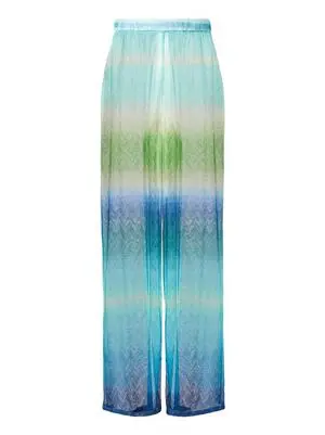 Missoni Zigzag Palazzo Pants - Multicoloured
