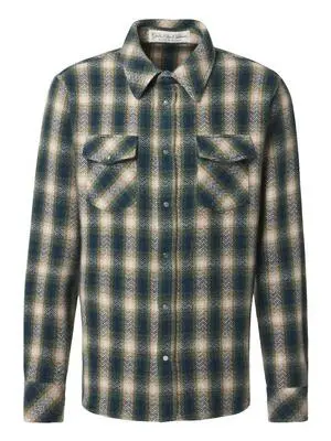 GOD'S TRUE CASHMERE Tartan Cashmere Shirt
