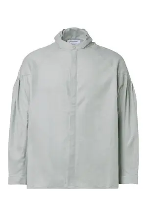 KIKO KOSTADINOV Evers Cotton And Cashmere Shirt - Green