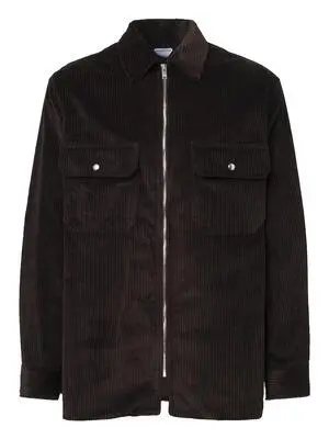 Bottega Veneta Cotton Corduroy Overshirt - Brown
