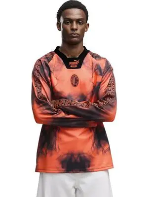 PUMA Ac Milan King Relaxed Long Sleeve Jersey - Red