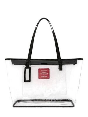 SPRAYGROUND Fully Sharks In Paris Tote - Clear