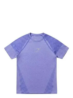 GYMSHARK Devant Seamless Slim Fit T-shirt - Amethyst