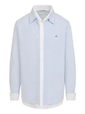 Acne Studios Studio Cotton Shirt - Blue