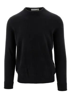 BALLANTYNE Cashmere Crewneck Sweater - Black