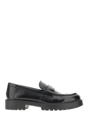 TORY BURCH TORY BURCH Spazzolato Leather Loafers With Lug Sole