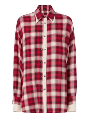 PINKO PINKO Clivia Tinto Filo Check Shirt