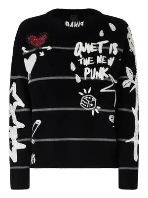 Pinko New Andros Sweater - Black