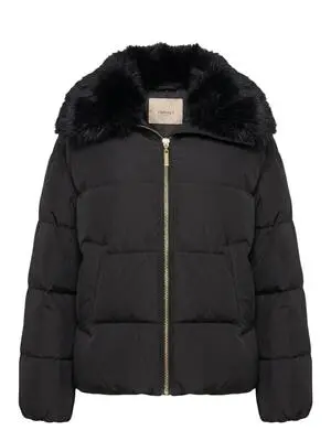 TWINSET Down Jacket - Black