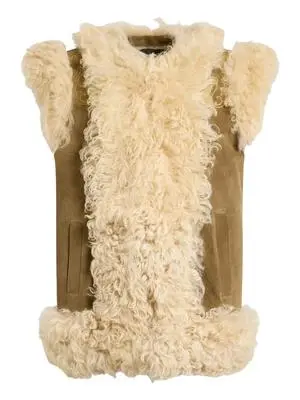 Etro Sheepskin Vest - Multi