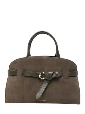 COCCINELLE Sabine Suede Medium - Green