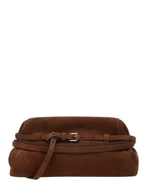Moschino Suede Bag - Brown