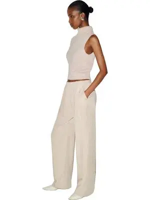 REFORMATION Reformation Frances Low Rise Relaxed Pant