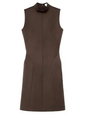 ALEXANDER MCQUEEN Wool Barathea Mini Dress