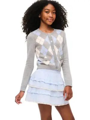 LOVESHACKFANCY Billie Mini Skirt