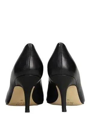 THE SELLER Name Pointed-toe Leather Pumps - Black