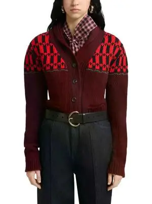MARNI Marni Jacquard-Knitted Cardigan