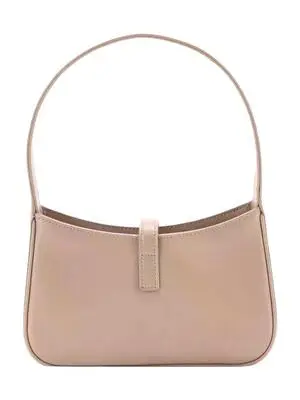 Saint Laurent Le 5 A 7 Leather Mini Shoulder Bag - Neutrals