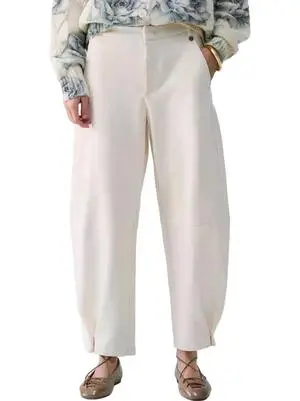 LIU JO LIU JO Logo Plaque Cropped Trousers