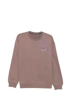 LIU JO LIU JO Rhinestone Embellished Drop Shoulder Sweatshirt