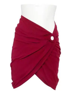 Isabel Marant Étoile Sabrina Mini Skirt Red