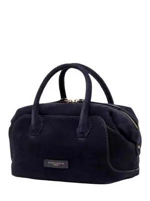 GIANNI CHIARINI Gemma Suede-finish Logo-plaque Tote Bag