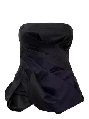 Acler Dorval Strapless Top - Black