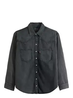 LEVI'S Teodora Western Shirt - Grey