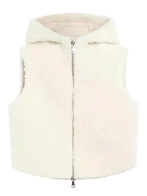 ERMANNO SCERVINO Reversible Hooded Gilet