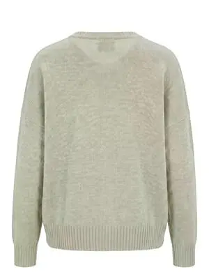 KUJTEN Oversized Cashmere Sweater - Neutrals
