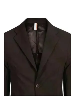 PMDS PREMIUM MOOD DENIM SUPERIOR Louis Single-breasted Notch-lapel Blazer - Brown