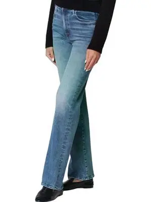 MOTHER MOTHER The Kick It Faded-Effect Jeans