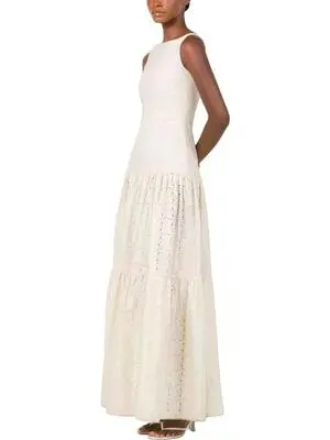 Agua Bendita Abeja Playa Maxi Dress - Neutrals