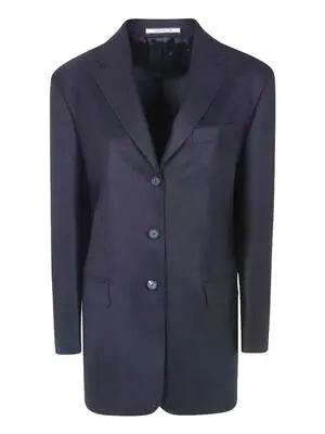 Tagliatore Cecily Single-breasted Wool Blazer - Black
