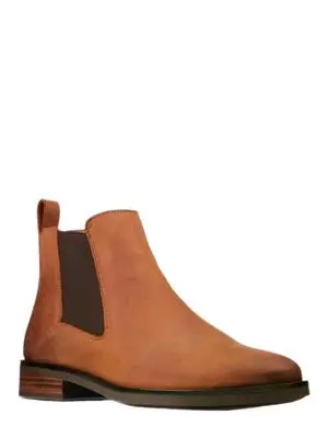 Clarks Memi Top Chelsea Boots - Brown