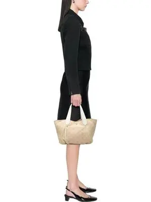 LOUIS VUITTON Louis Vuitton Sable Cabas Ipanema GM Tote Bag Neutrals