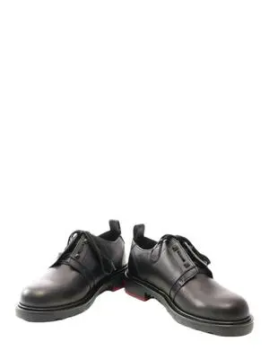 Valentino Garavani Leather Rockstud Derby Shoes - Black