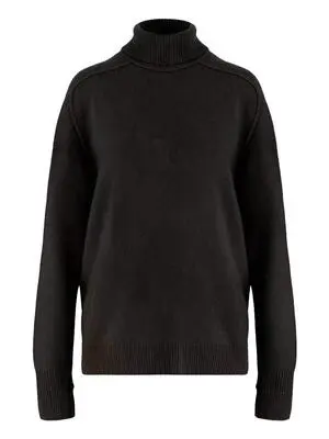 Carven Cashmere Roll-neck Sweater - Brown