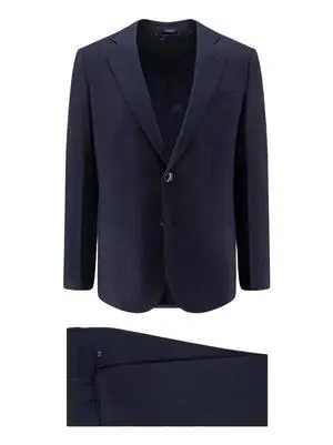 Giorgio Armani Soho Single-breasted Suit - Blue